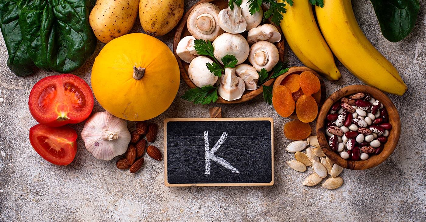 Potas - Właściwości Skutki niedoboru i Źródła pokarmowe - Zielares